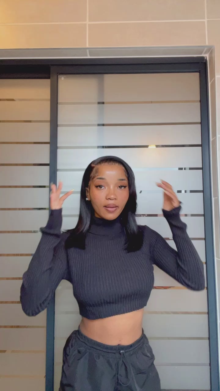 13x4 Full Frontal Long Bob Wig – Thabee.com